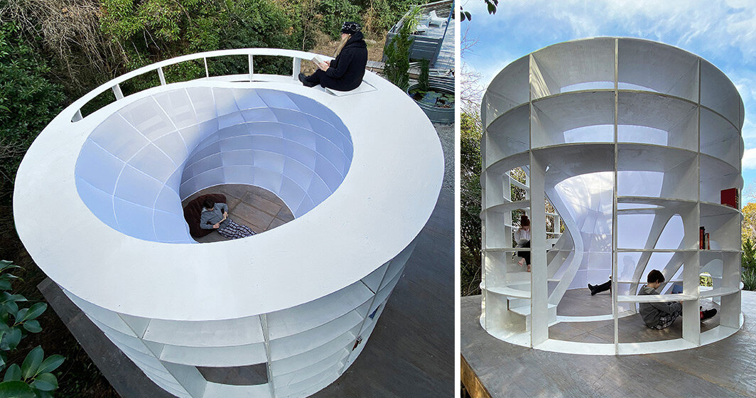 Cylinder Lantern Pavilion Details Of The Pavilion | Sustainable Living