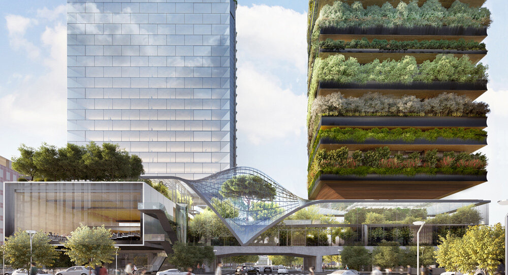 MILAN | Botanica - Gioia - Greenhouse Bridge | 110m | 97m | 27m | Pro ...