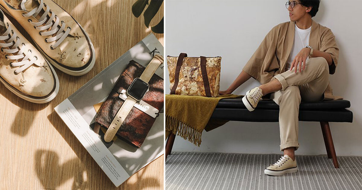 mycotech lab introduces sustainable sneakers made from mushroom mycelium