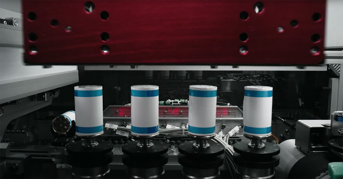 tesla shows battery manufacturing lines in new video