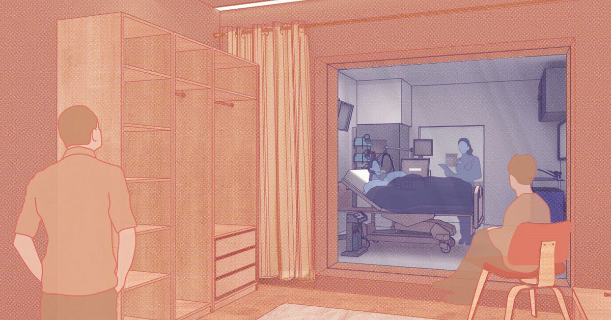 'home during sickness' integrates intimate domestic environments within ...