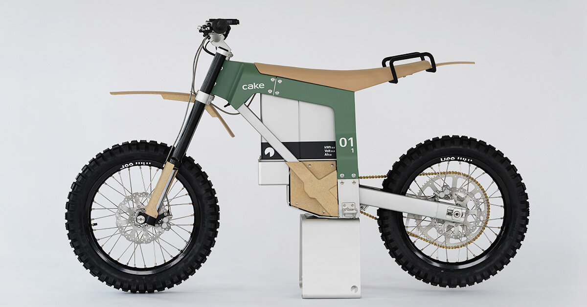 the CAKE kalk AP is a solar powered anti-poaching electric motorbike
