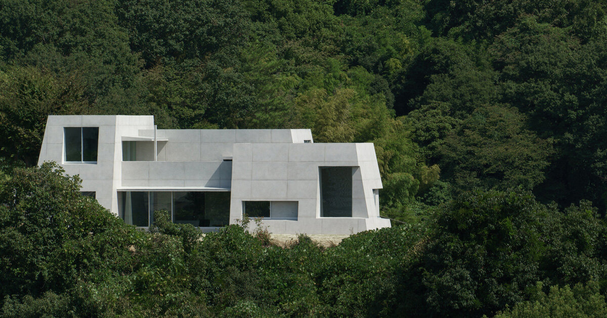 kazunori fujimoto architects builds fort-like house in japan with thick ...