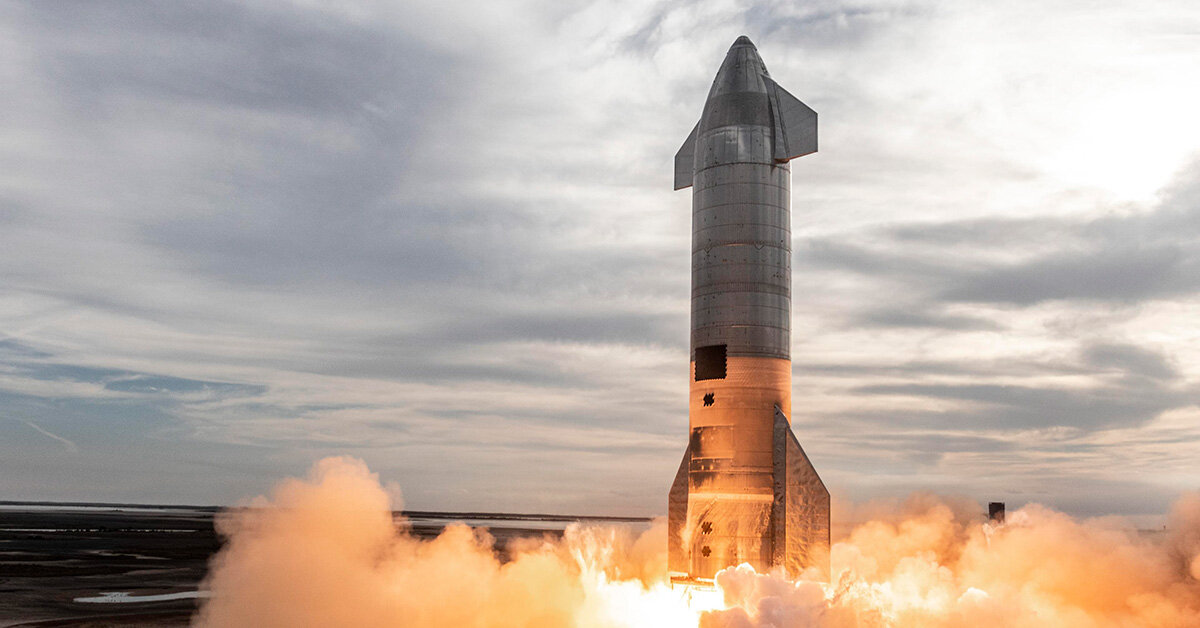 watch spaceX land the starship prototype for the first time — and how ...