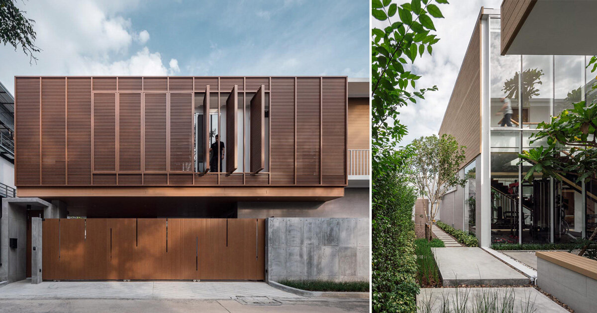 TOUCH architect conceals private courtyard behind louver façade in this ...