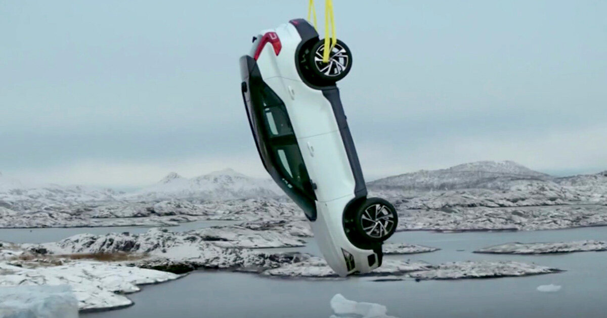 this new ad wonders if sustainability is volvo's ultimate safety test