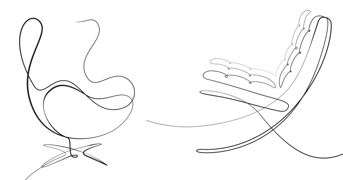 Chair Line Drawing