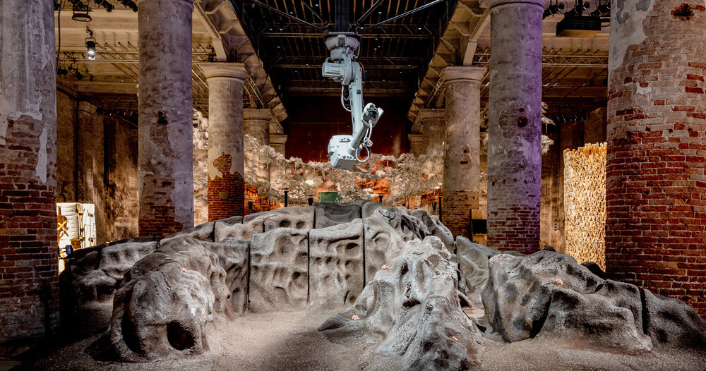 'magic queen' is a 3D printed landscape cared for by a robotic gardener