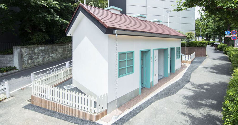 streetwear designer NIGO completes friendly tokyo toilet in harajuku