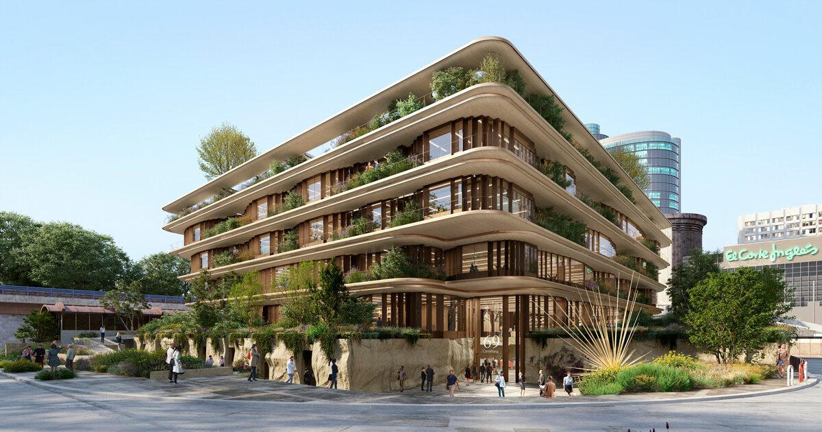 heatherwick studio unveils design for its first building in spain