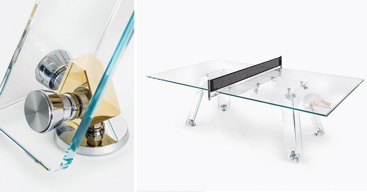 this table tennis collection by IMPATIA reinvents the classics