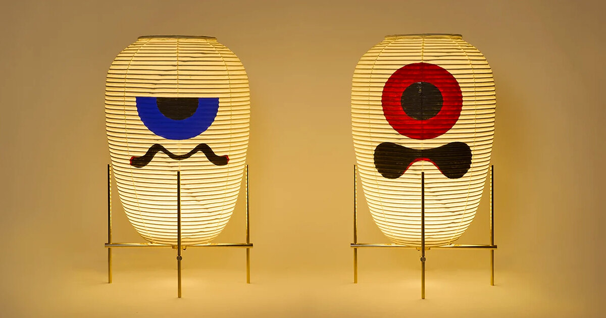 ryosuke harashima's one-eyed OBAKE lanterns reinterpret japanese spirits