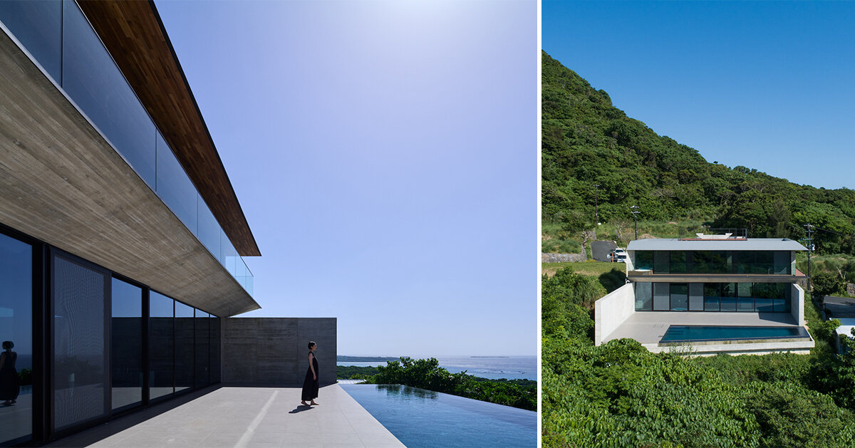 apollo architects's 'INFINITY' house captures unimpeded views of ...