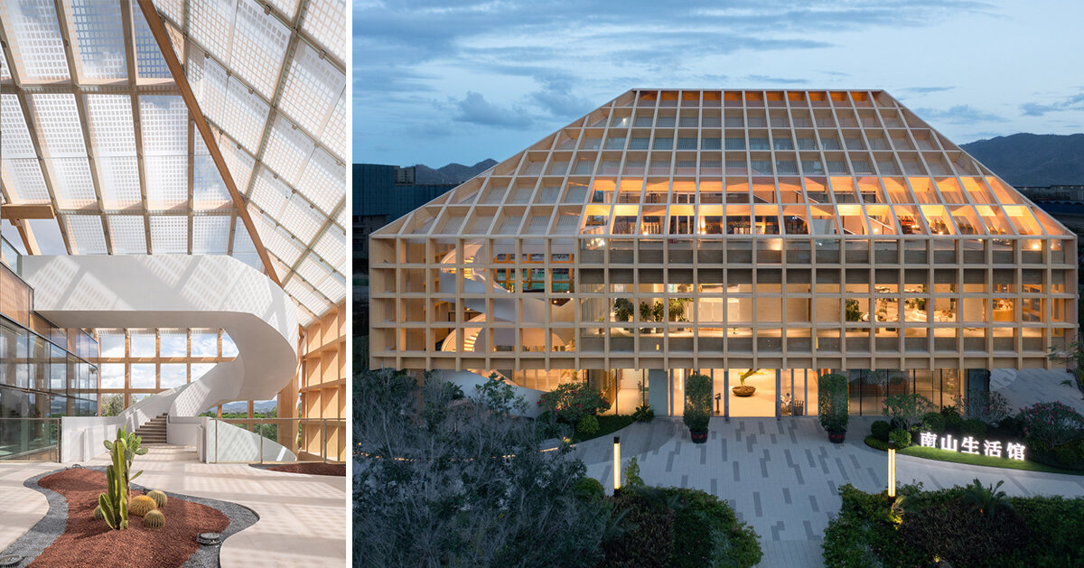 CLOU architects' sanya farm lab is an agricultural exhibition and ...