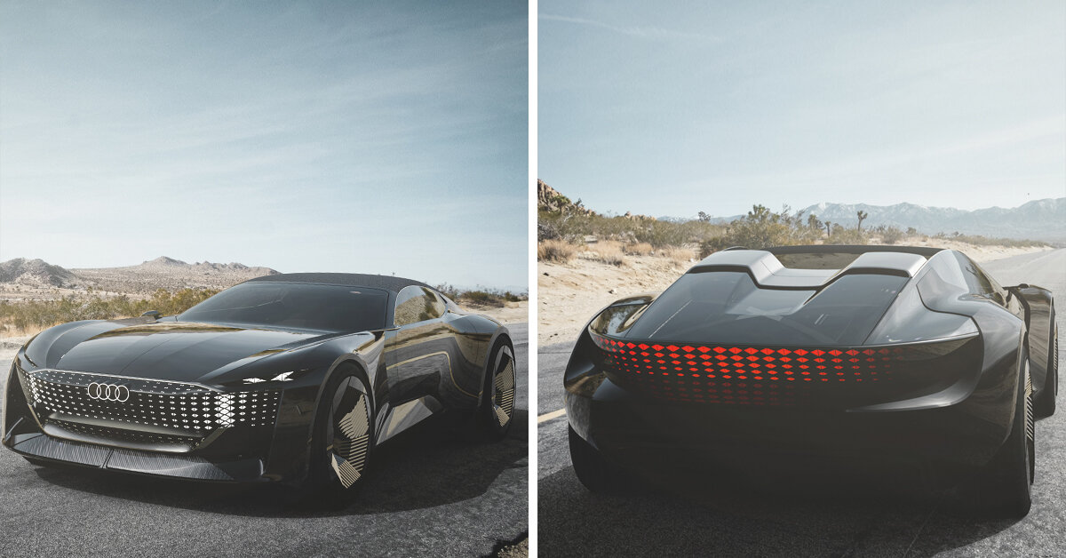 AUDI skysphere concept e-roadster debuts at monterey car week 2021