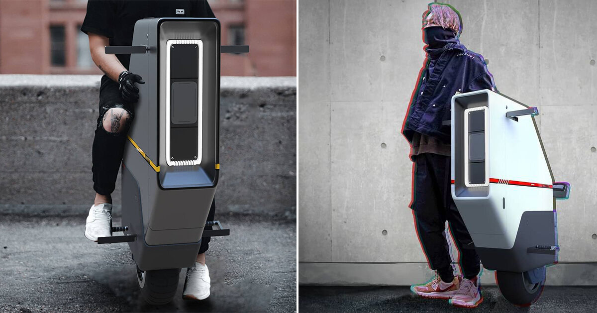 honda baiku: one-wheeled vehicle envisions the future of transportation