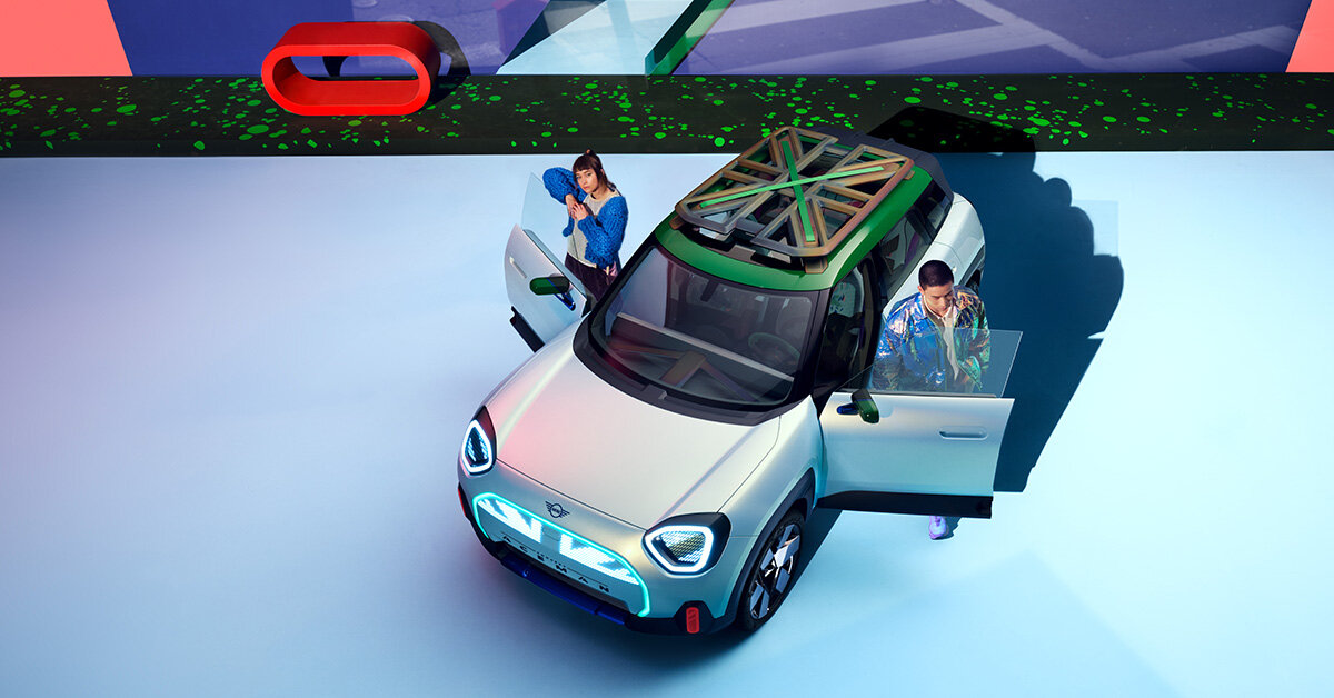 interview: MINI Concept Aceman crossover EV debuts new design language