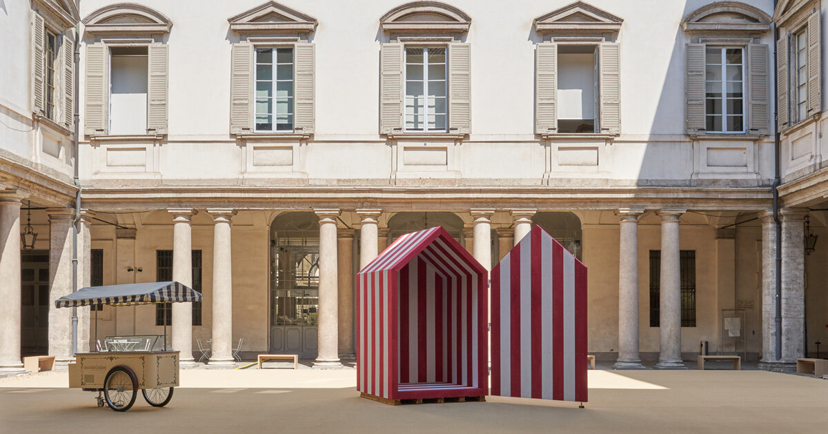 aires mateus brings the beach to baroque palazzo at design variations