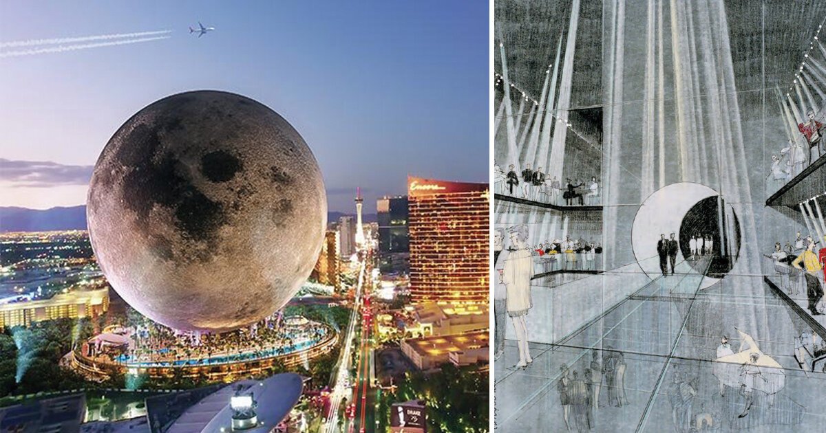 this resort is a mega-scale reproduction of planet earth’s moon