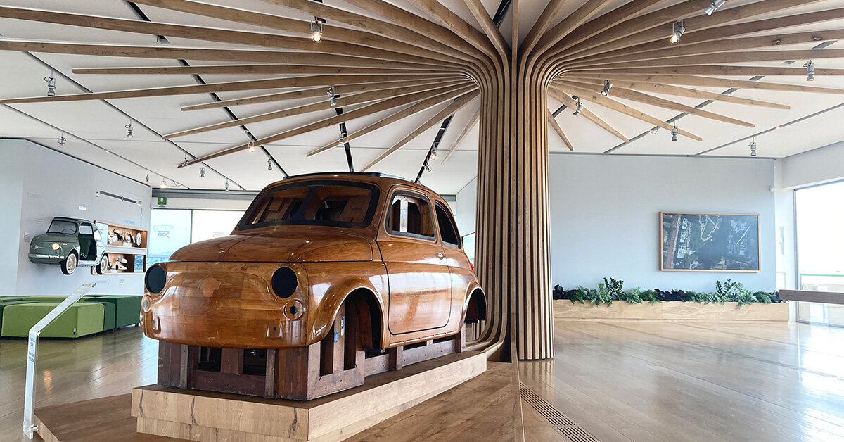 LAB71 architetti completes casa 500, a new fiat 500 museum in turin