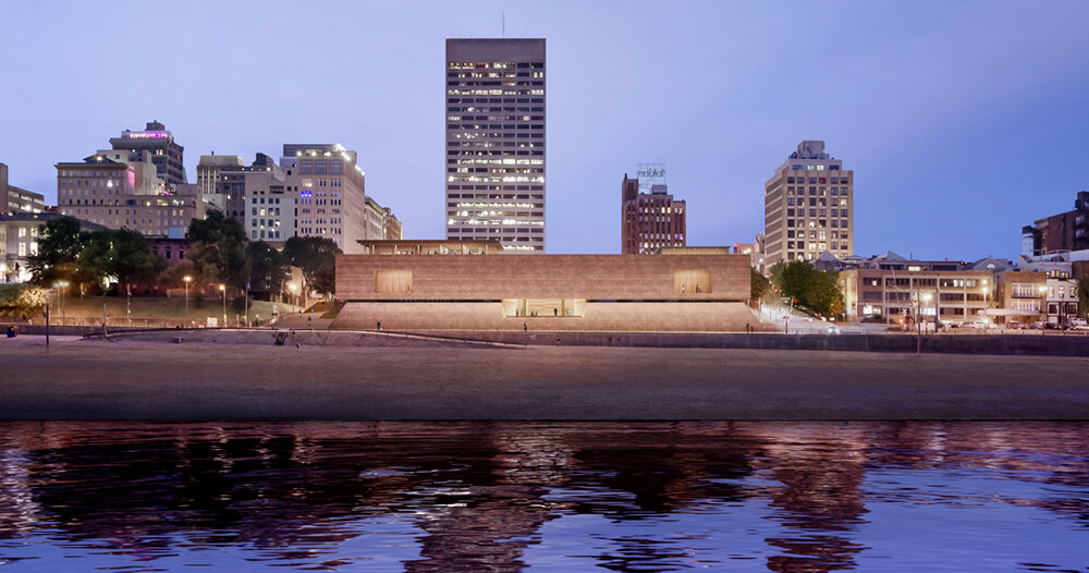 herzog & de meuron plans memphis art museum on mississippi waterfront