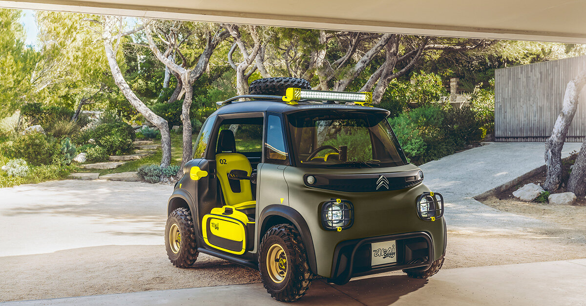 citroën designs world's cutest EV off-roader, my ami buggy concept