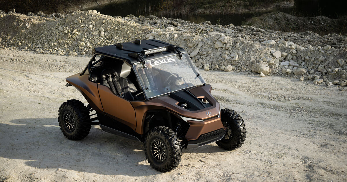 lexus debuts hydrogen-powered ROV concept with 'near zero' emissions