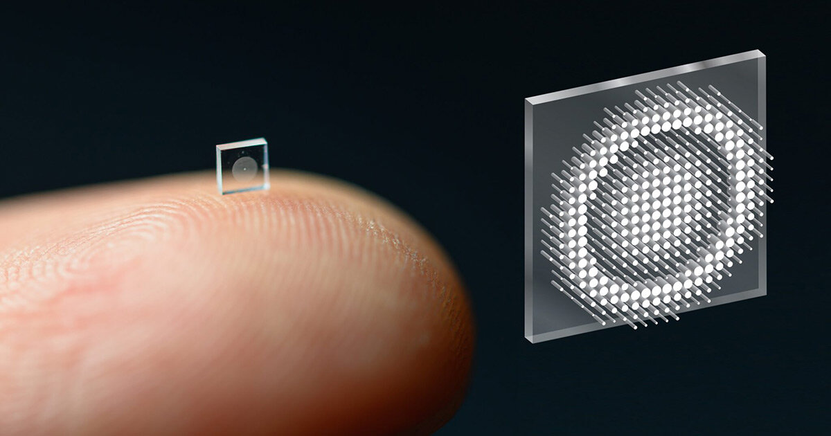 researchers developed ultracompact camera in the size of a grain of salt