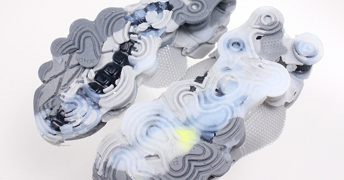 polina krichko explores sneaker waste potential in 'future fossils ...