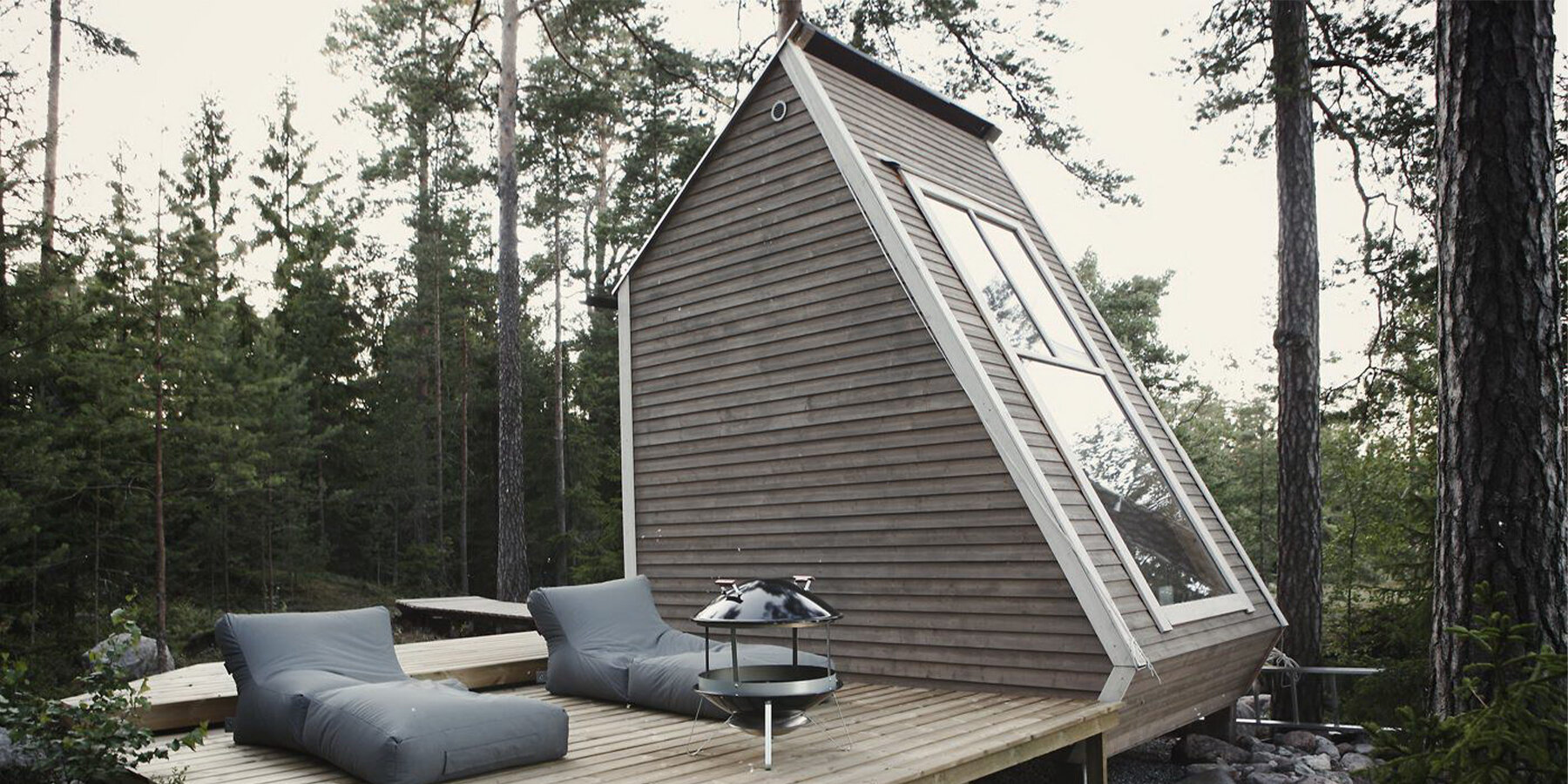 nido cabin is a 9 sqm retreat in finland by robin falck