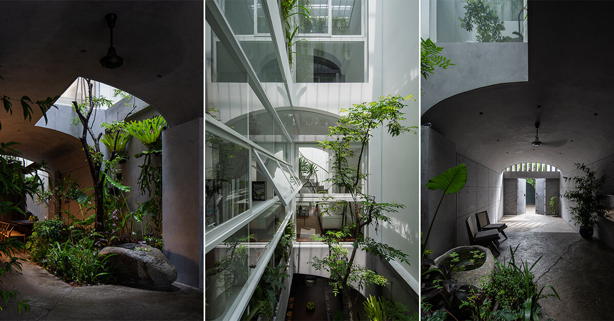 'K house' by rear studio features an all-gray facade