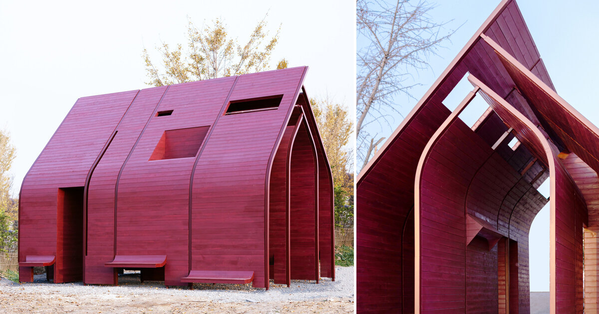 LIN architecture completes wood pavilion #2 in zhenjiang, china