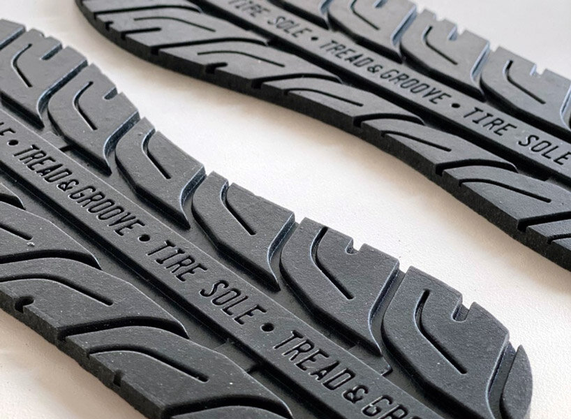 TREAD&GROOVE transforms discarded tires into shoe outsoles