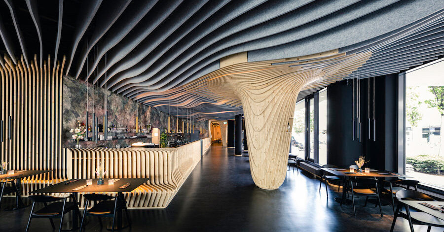 WATCH: impact acoustic architecturally integrates sound-absorbing design