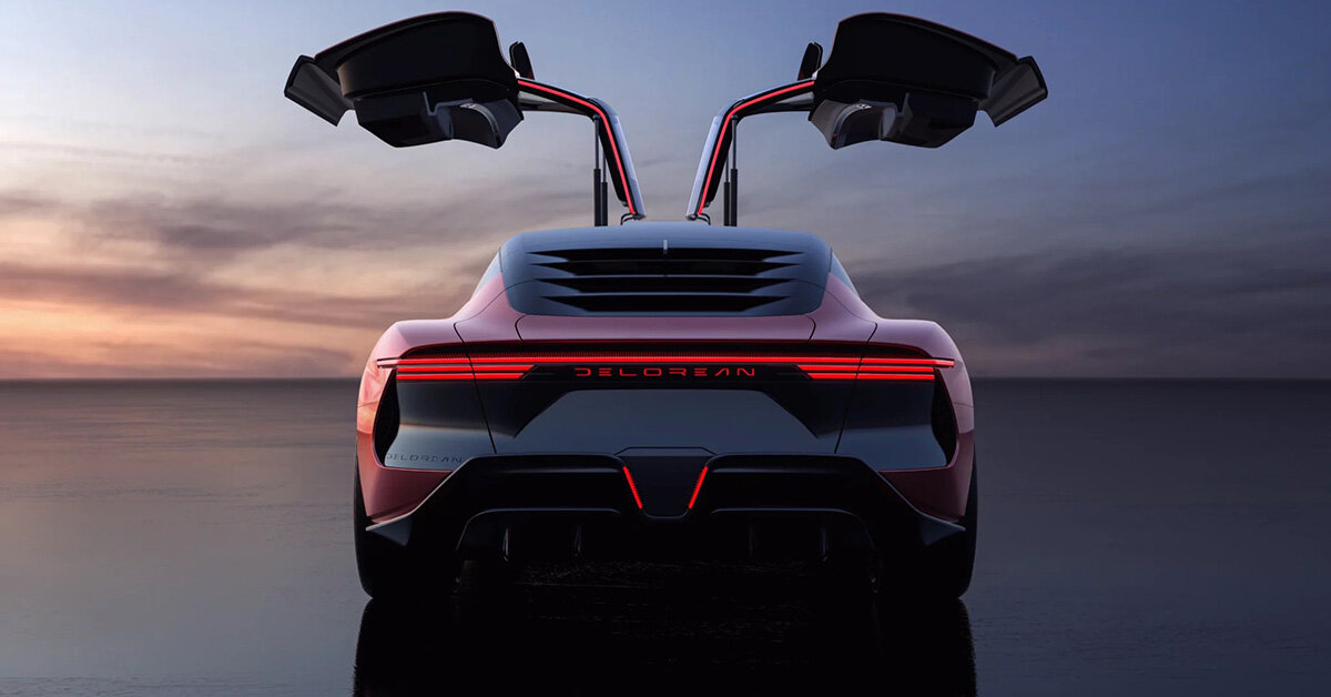 take a first look at the all-new DeLorean alpha5 EV