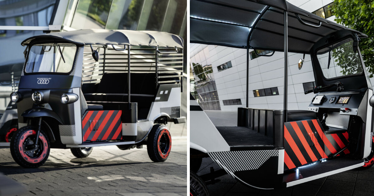 audi partners with a start-up to recycle electric batteries for e-rickshaws