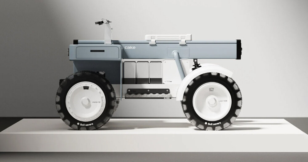 autonomous ATV crosses farmlands with care for delicate ecosystems