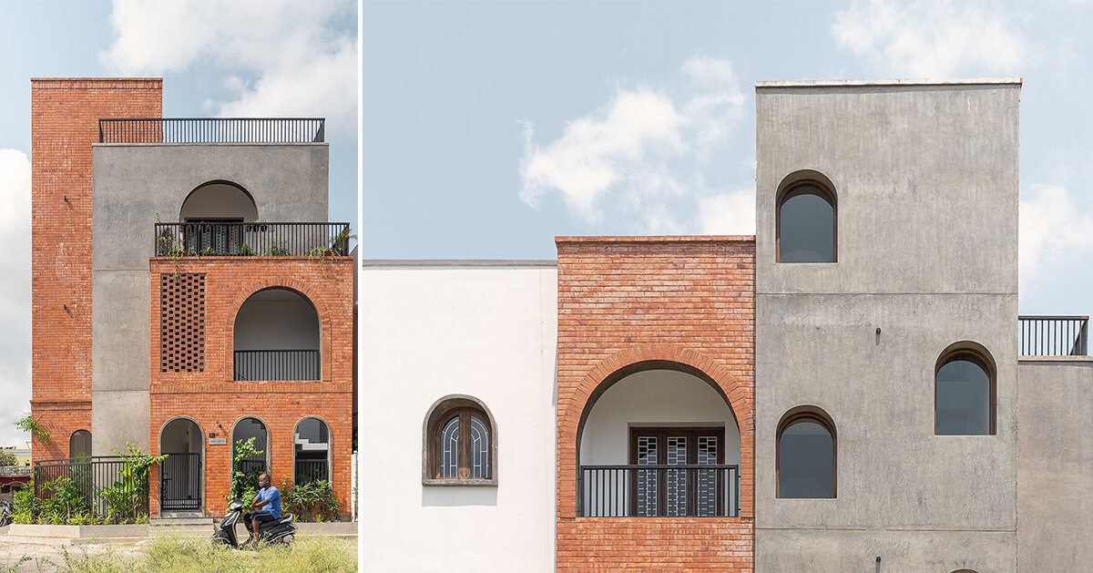 Concrete Brick Building