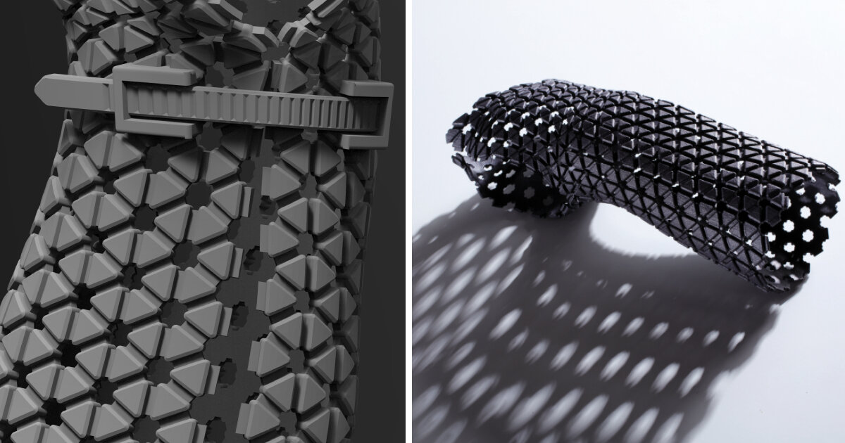 student-developed medical cast is made from plant extracts, recycled ...