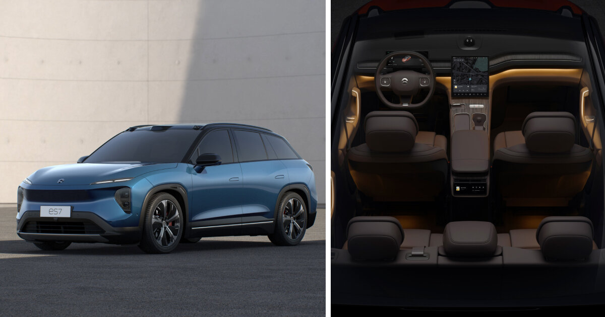 ES7 SUV of NIO challenges tesla with 10 drive modes, digital cockpit ...