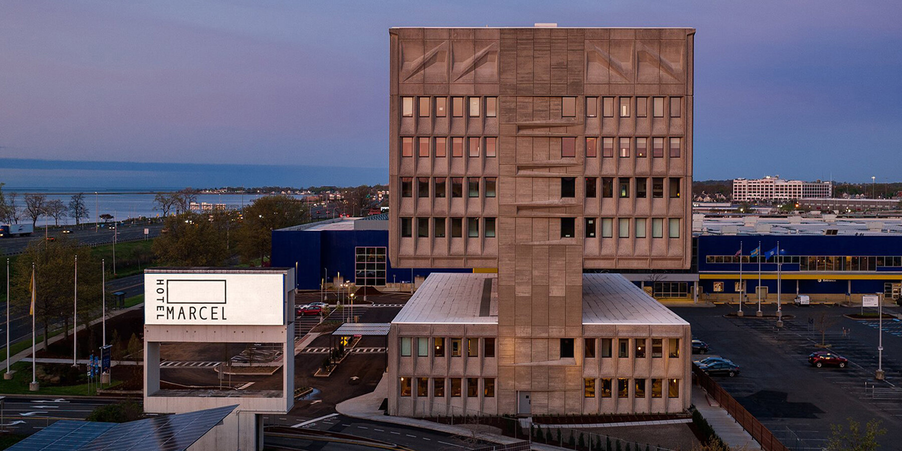 passive 'hotel marcel' opens in new haven, connecticut