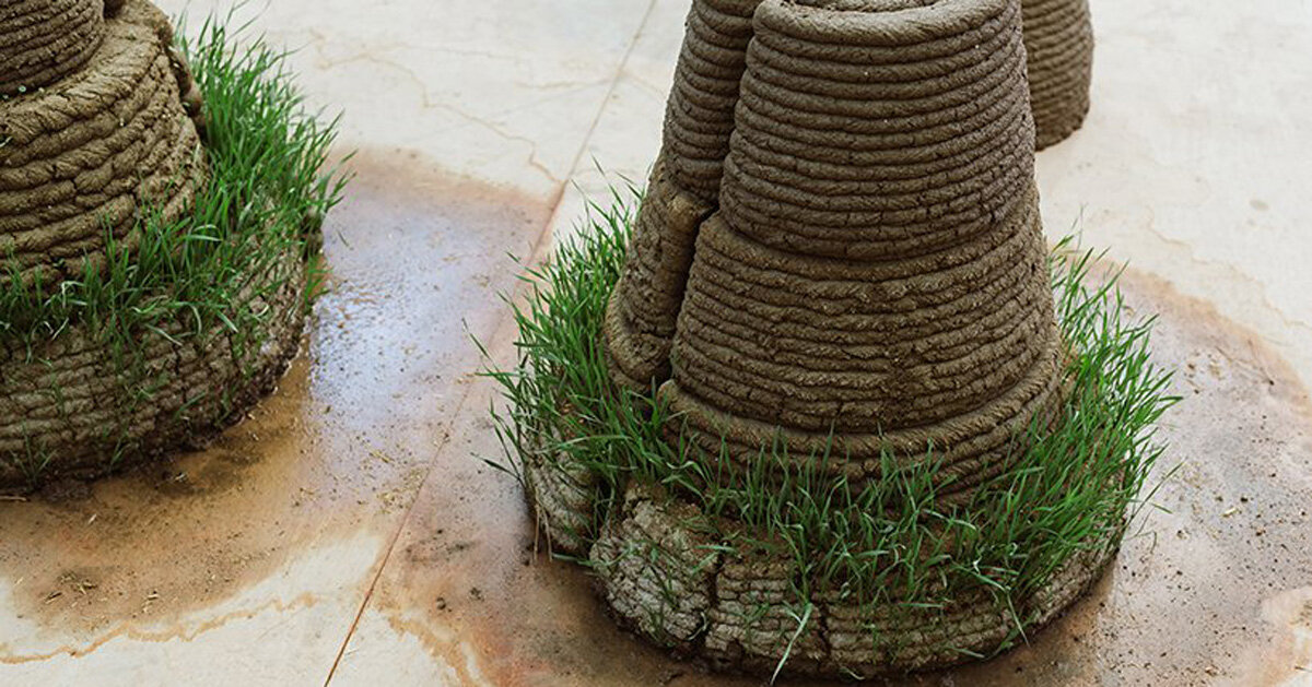 ‘to grow a building’ uses 3D printing to create organic architecture