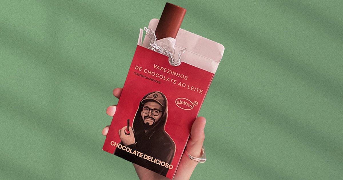 little chocolate vapes put a modern spin on iconic 1950s faux-cigarette ...