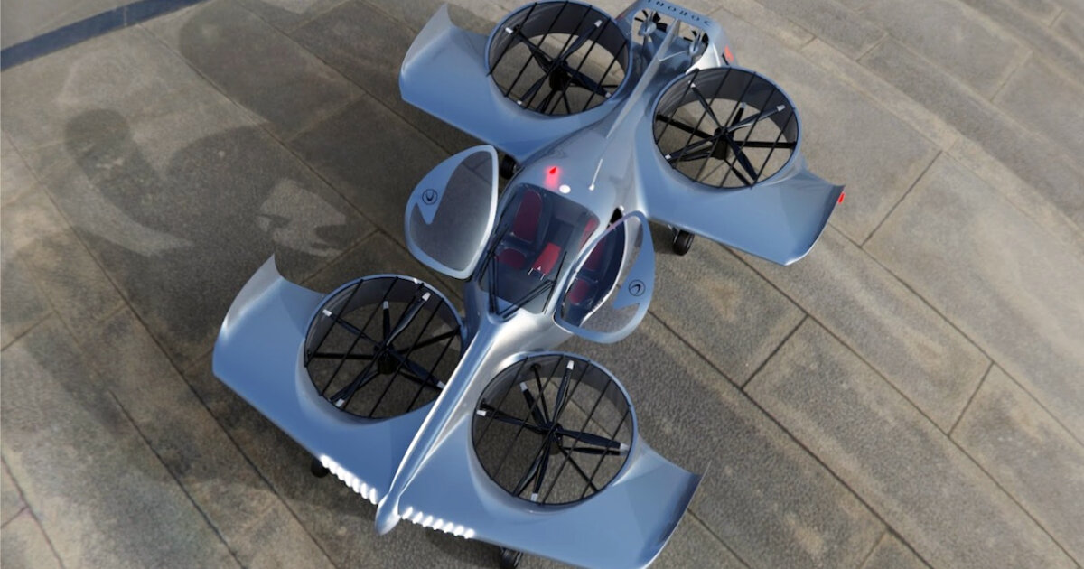 eVTOL ‘doroni H1’ soars high at 160 kmh as a family flying car that ...