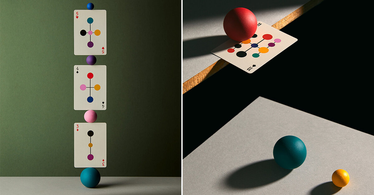 eames 'hang-it-all' playing cards by art of play