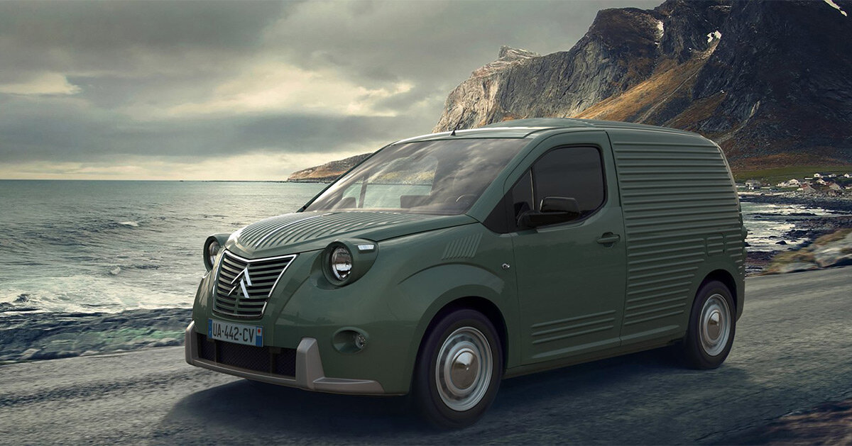 inspired by the 2CV van, citroën berlingo goes back in time
