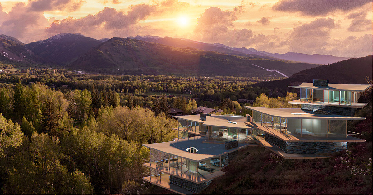 interview: NO ARCHITECTURE embeds five interlocking pavilions into ...