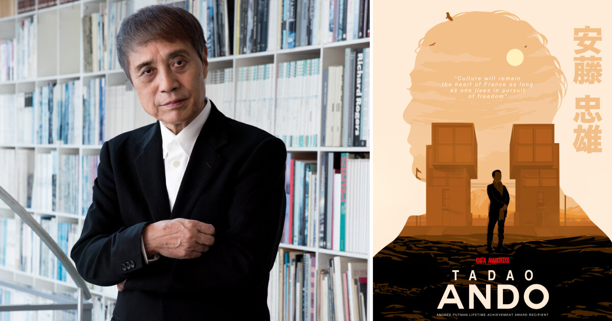 interview: tadao ando receives andrée putman lifetime achievement award