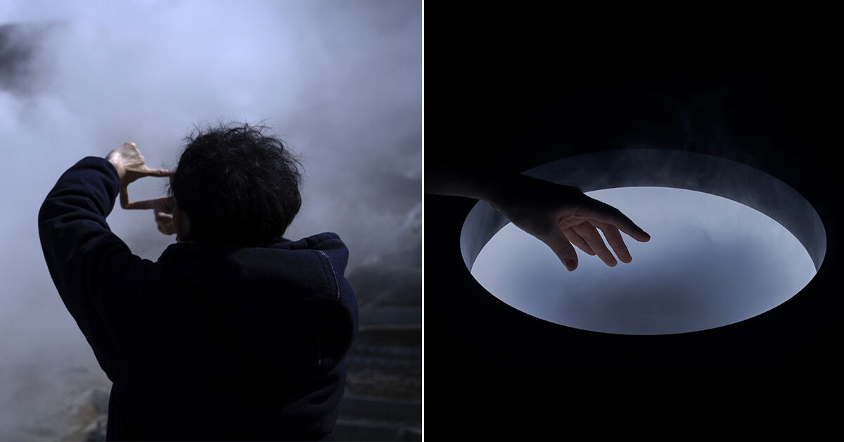 'nature study: mist' exhibition by we+ in tokyo