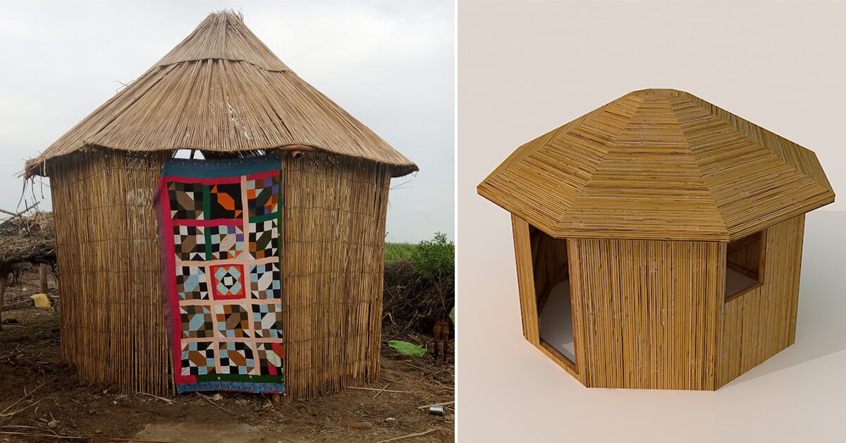 'lari octa green' shelters are uplifting flood-hit villages in pakistan